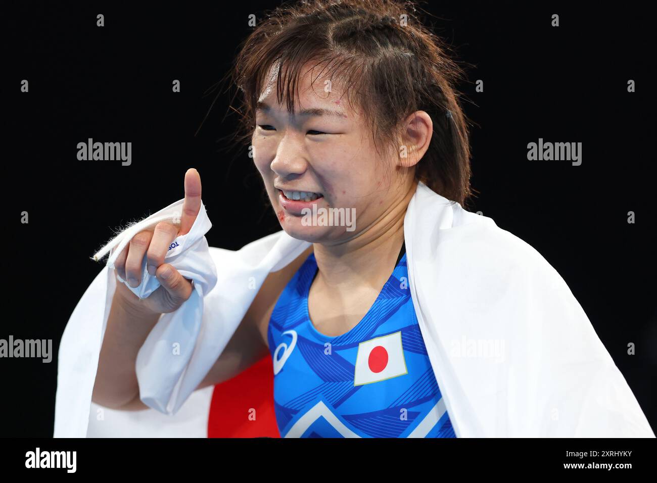 Paris, France. 10th Aug, 2024. Sakura Motoki (JPN) Wrestling : Women's ...