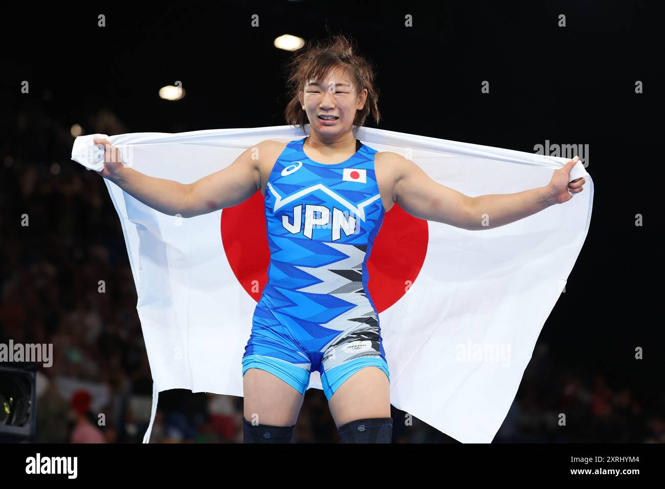 Paris, France. 10th Aug, 2024. Sakura Motoki (JPN) Wrestling : Women's ...
