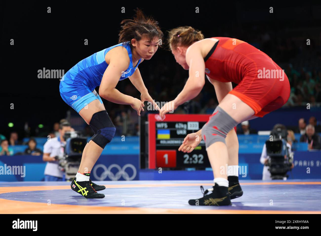 Paris, France. 10th Aug, 2024. Sakura Motoki (JPN) Wrestling : Women's ...