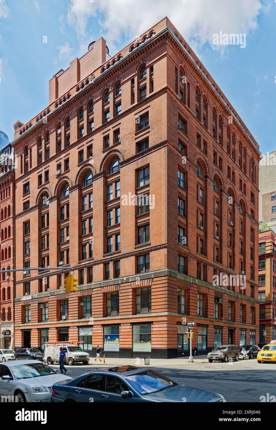 Former factory and warehouse 55 Hudson Street, aka American Express ...