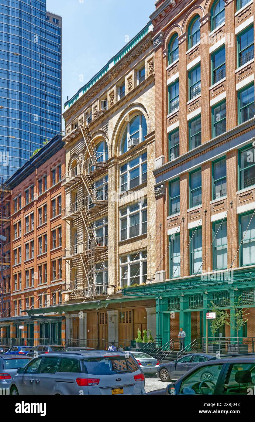 55 North Moore Street, Tribeca West Historic District, is an 1890 ...