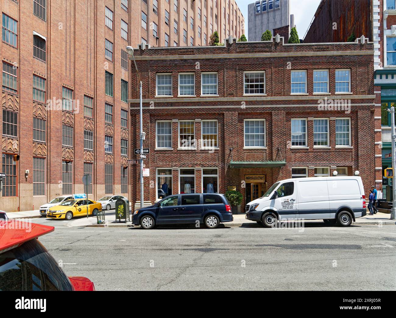 Pre-expansion photo of 50 Hudson Street, Tribeca West Historic District ...