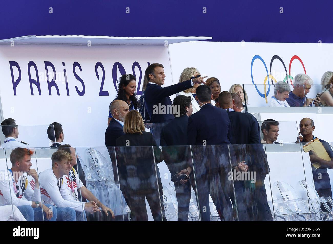 Macron Emmanuel President de la Republique Francaise, Brigitte Macron ...