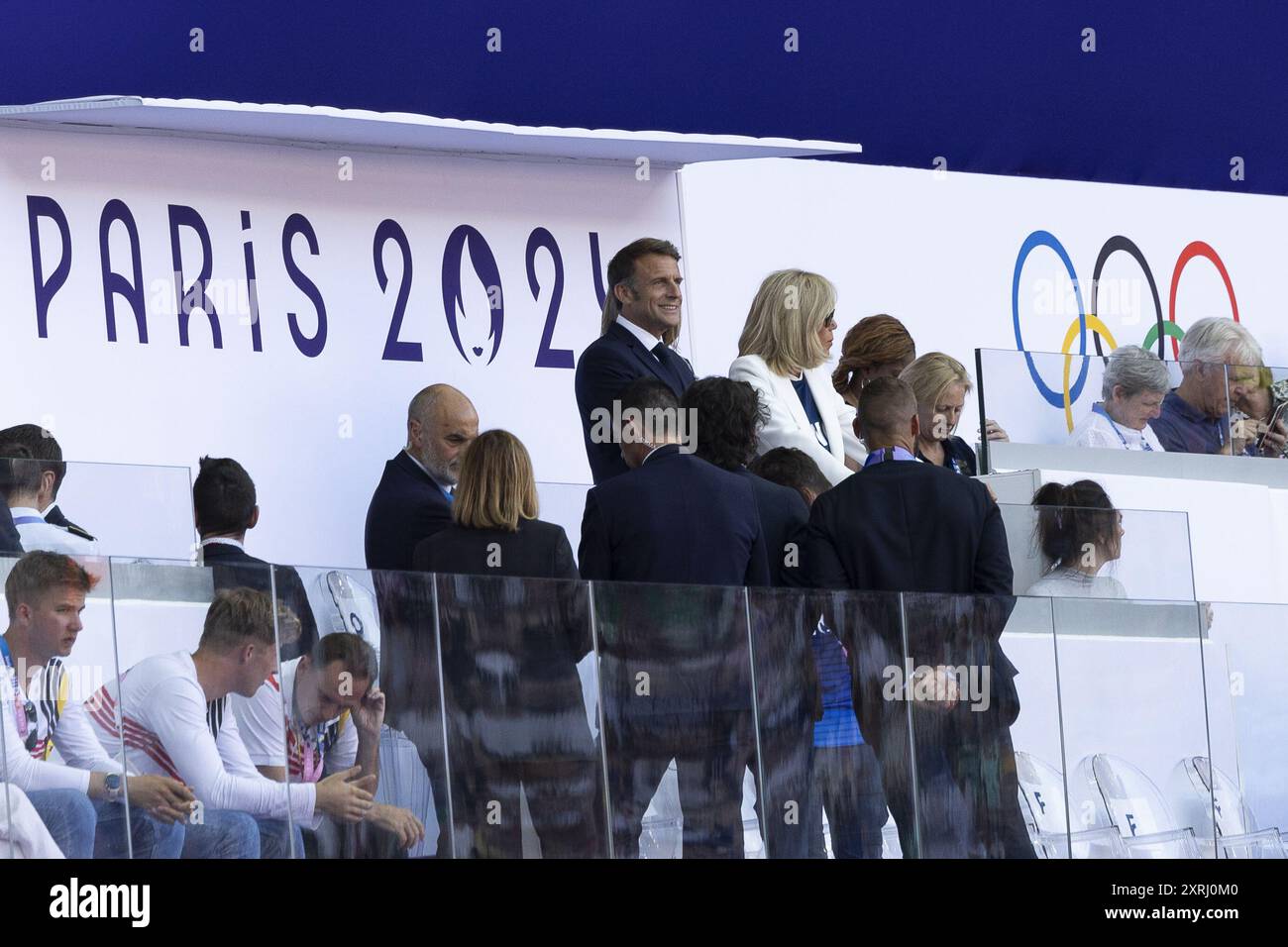 Macron Emmanuel President de la Republique Francaise,Brigitte Macron ...