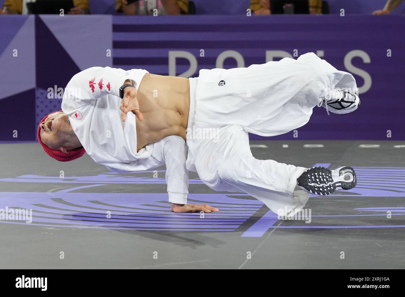 Paris, France. 10th Aug, 2024. Canada's Philip "Phil Wizard" Kim, of ...