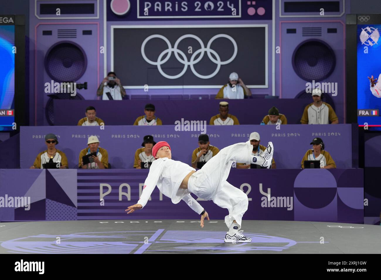 Paris, France. 10th Aug, 2024. Canada's Philip "Phil Wizard" Kim, of ...