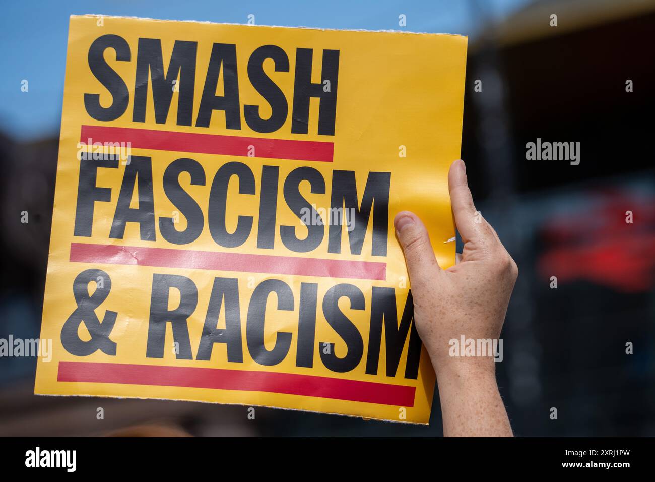 England riots 2024 hi-res stock photography and images - Alamy