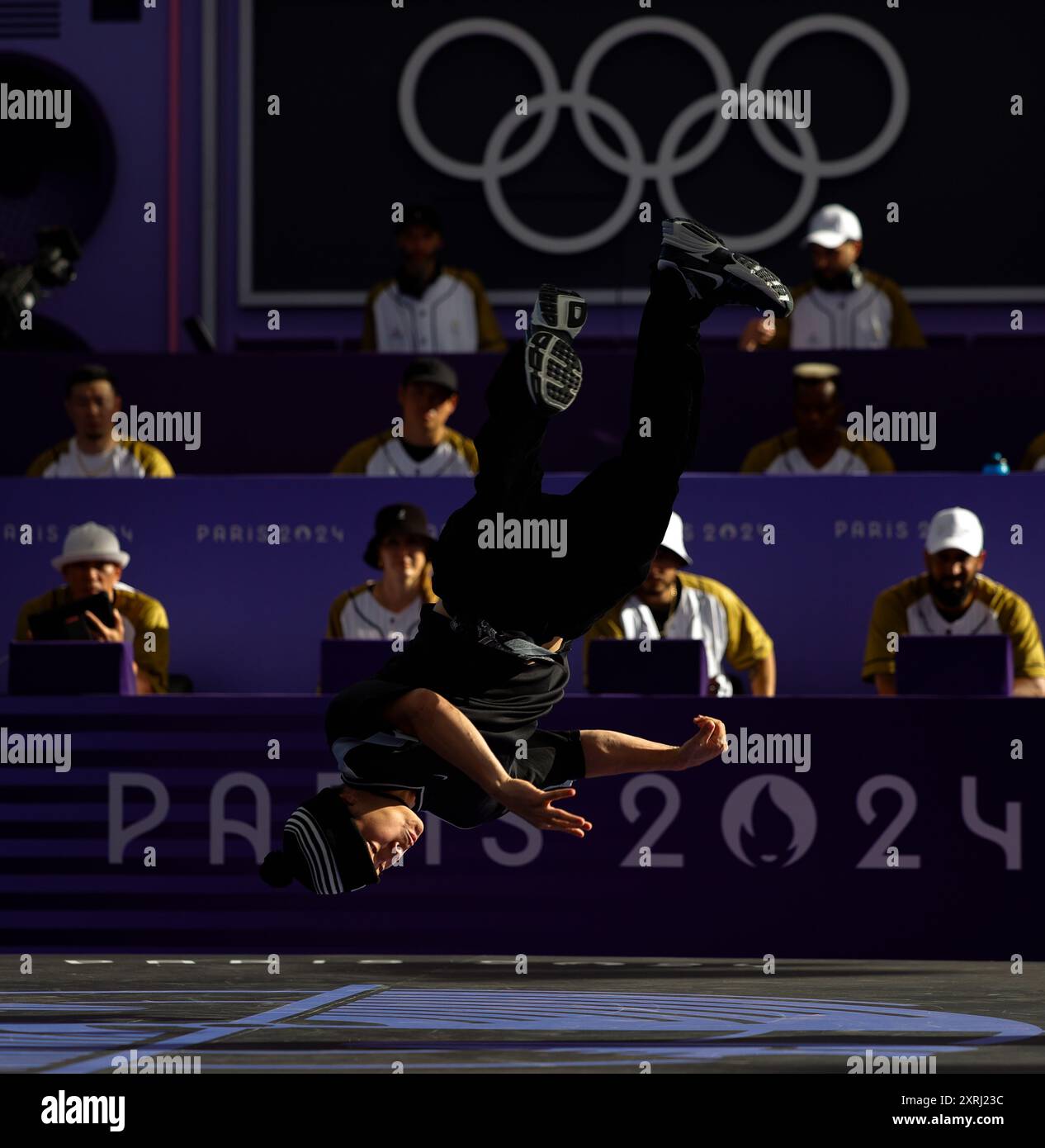 Paris, France. 10th Aug, 2024. Sun Chen of Chinese Taipei, known as B ...
