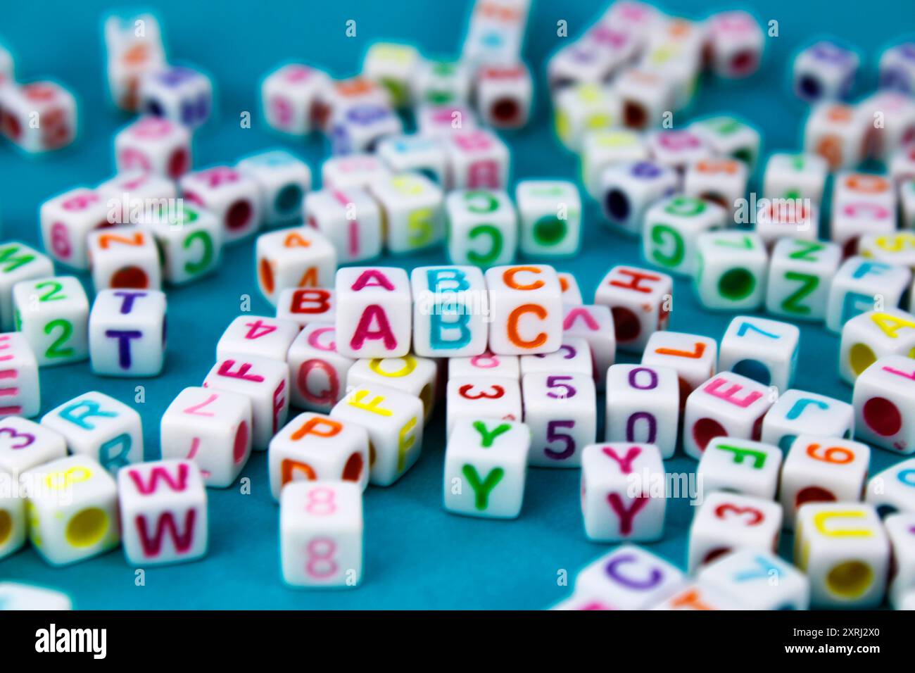 Alphabet word abc text education hi-res stock photography and images ...