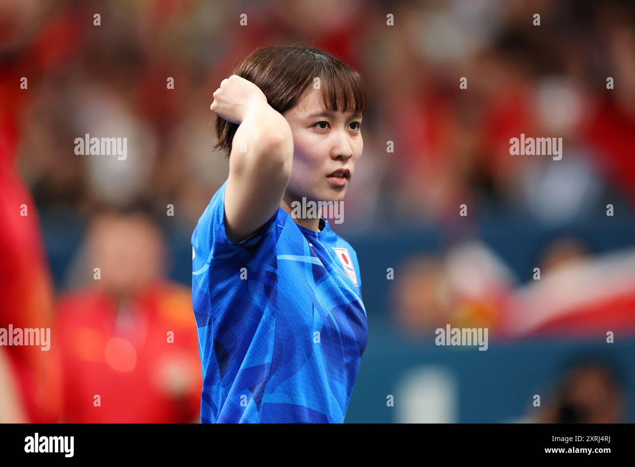Paris, France. 10th Aug, 2024. Miu Hirano (JPN) Table Tennis : Women's ...