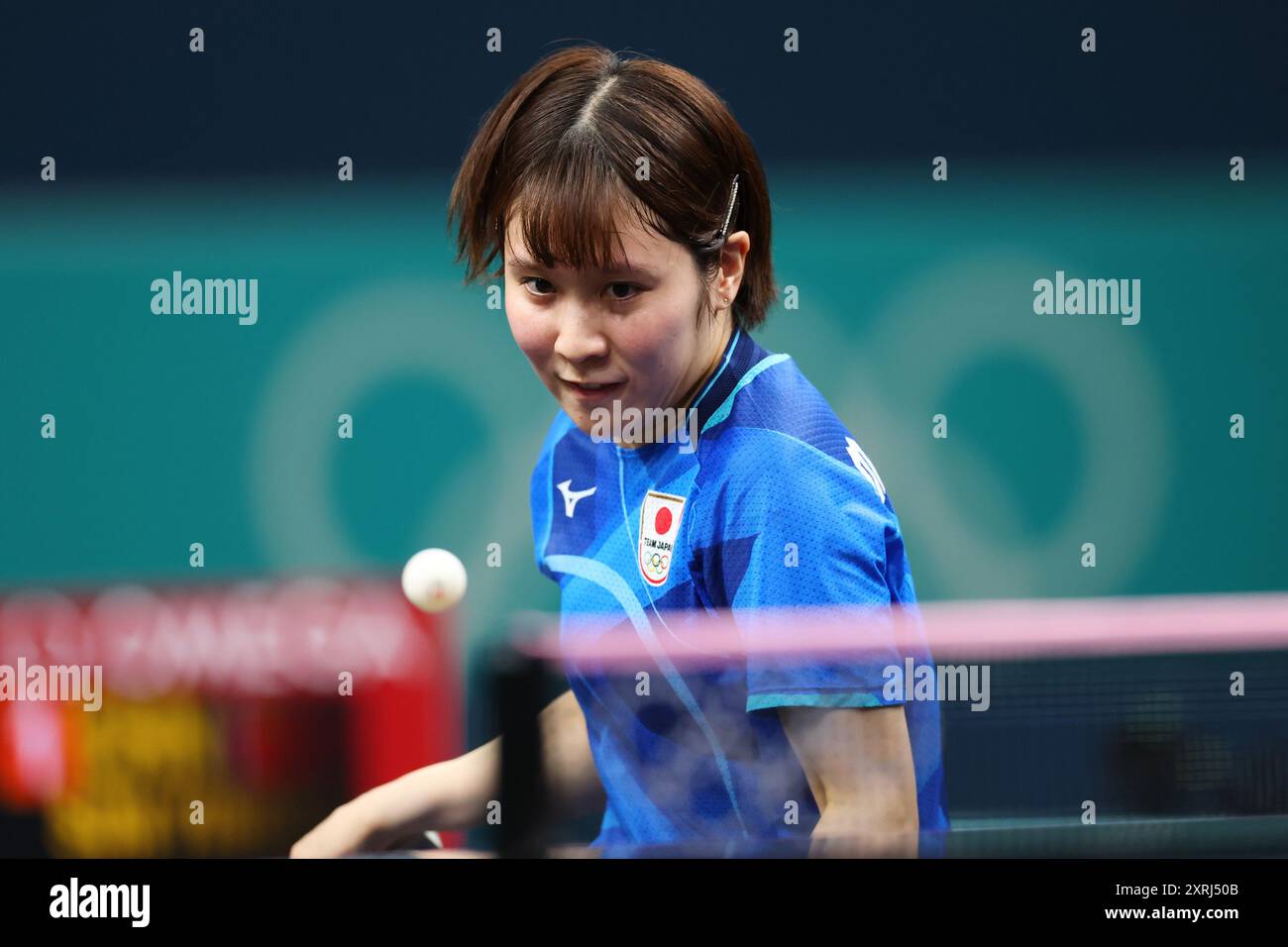 Paris, France. 10th Aug, 2024. Miu Hirano (JPN) Table Tennis : Women's ...