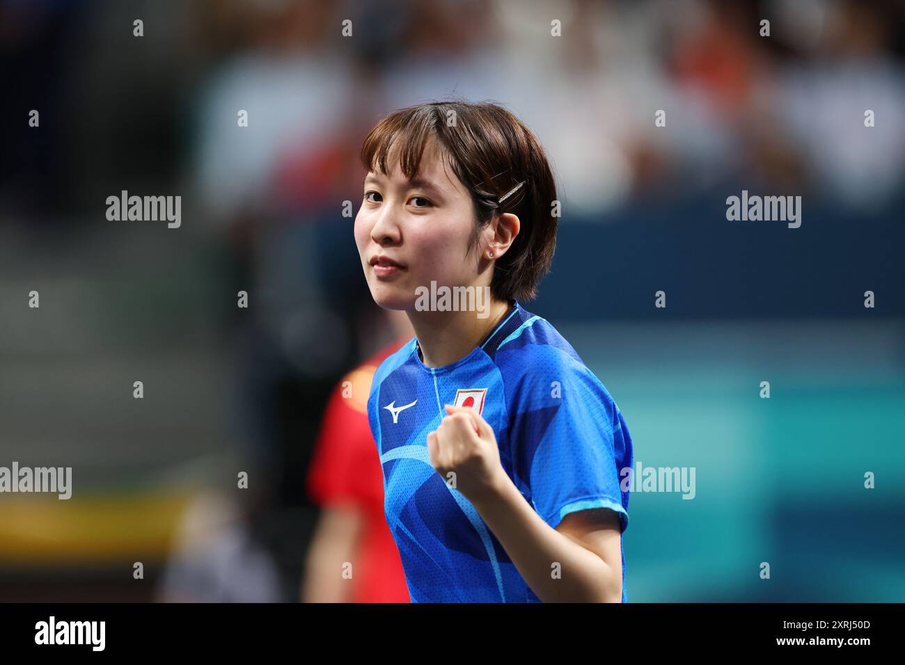 Paris, France. 10th Aug, 2024. Miu Hirano (JPN) Table Tennis : Women's ...