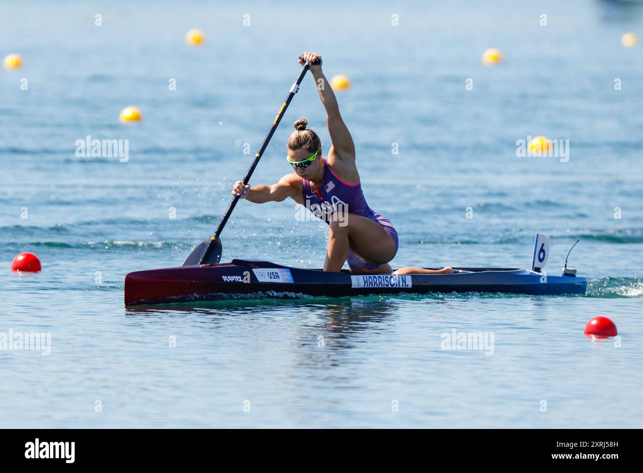 Vaires Sur Marne. 10th Aug, 2024. Nevin Harrison of the United States ...