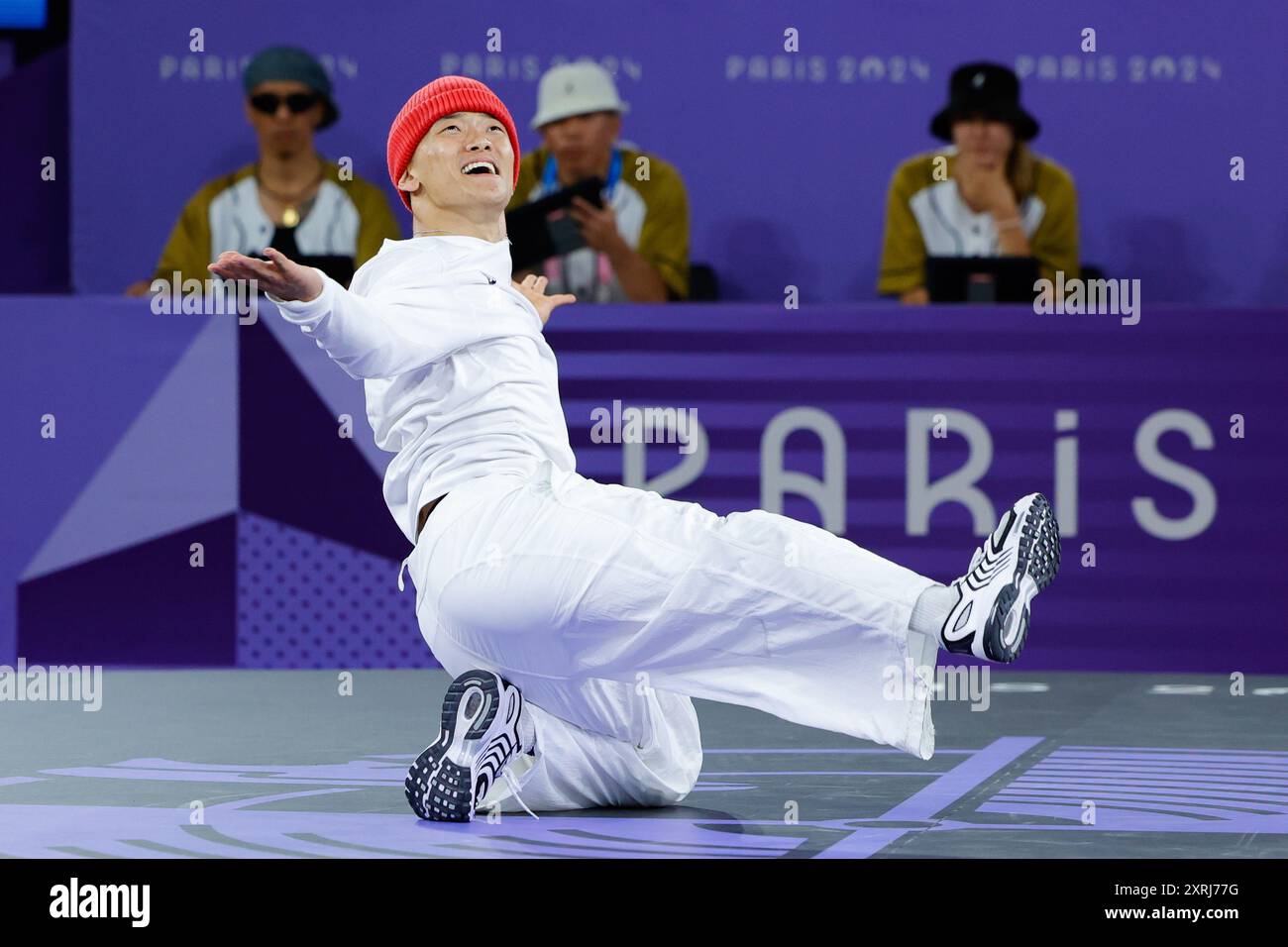 Paris, France. 10th Aug, 2024. Kim of Canada, known as B-Boy Phil ...