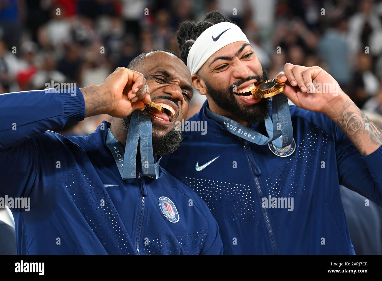 Paris, France. 11th Aug, 2024. Olympics, Paris 2024, Basketball, Final ...