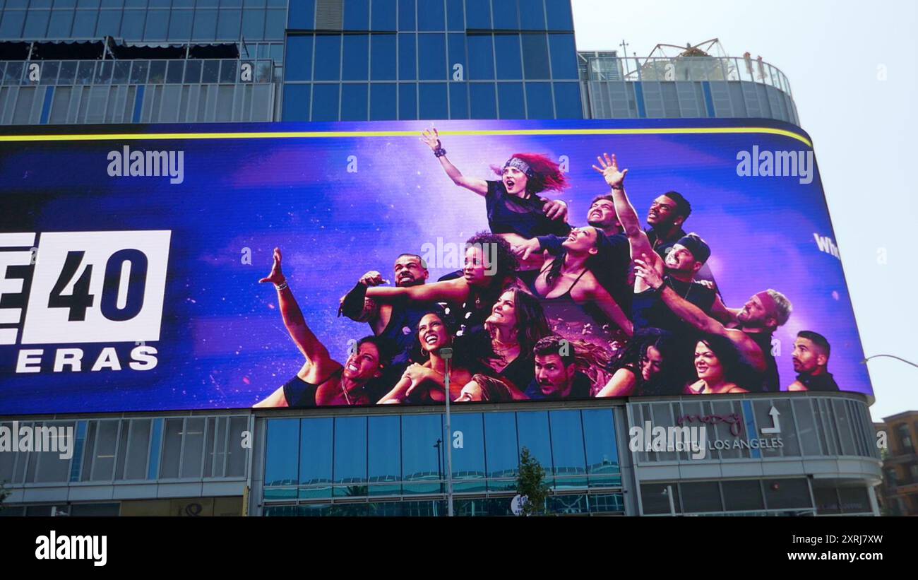 Los Angeles, California, USA 9th August 2024 MTV Challenge 40 Battle of ...