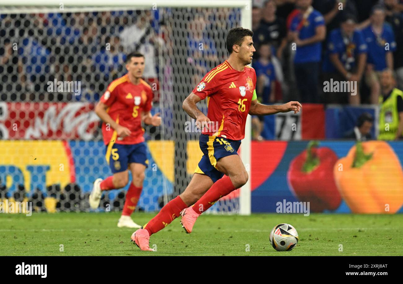 Rodri (Manchester City) in action during the UEFA 2024 EURO’s Semi ...