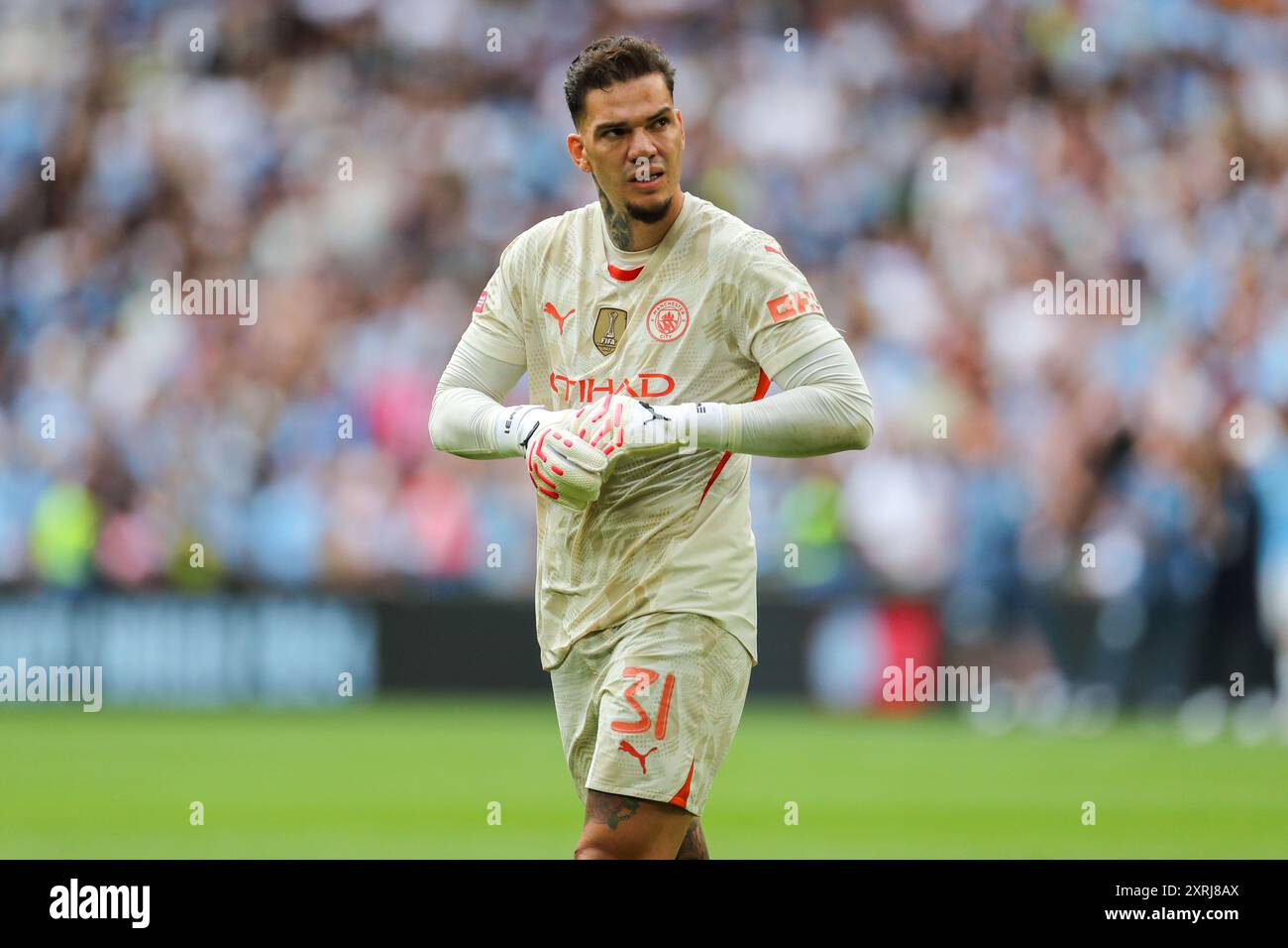 Manchester city goalkeeper ederson 31 hi-res stock photography and ...