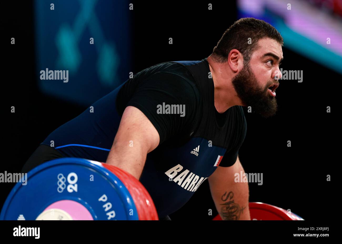 Paris, France. 10th Aug, 2024. Gor Minasyan of Bahrain competes during ...