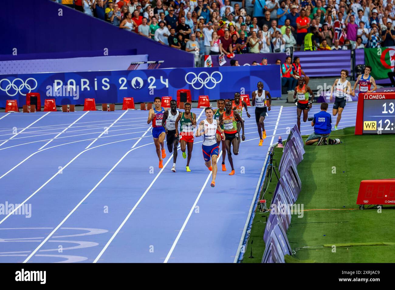 Jakob ingebrigtsen paris 2024 hi-res stock photography and images - Alamy