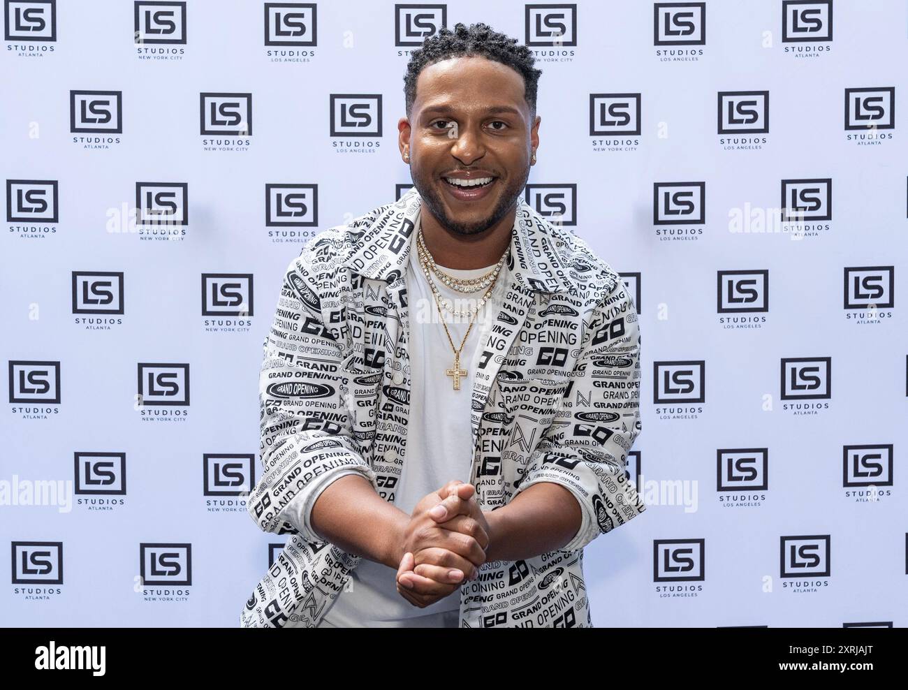 New York, USA. 10th Aug, 2024. Louis Stancil poses at Edition Hotel in ...