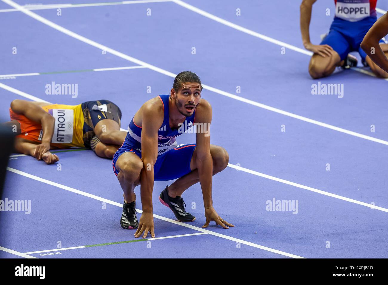 TUAL Gabriel of France, Athletics Men's 800m Final during the Olympic ...