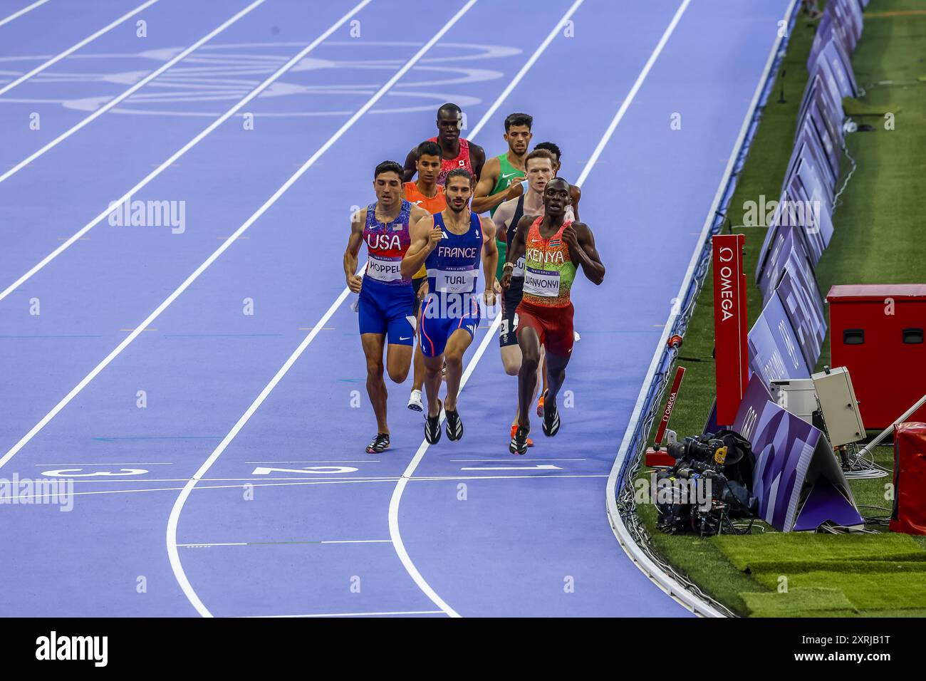 TUAL Gabriel of France, Athletics Men's 800m Final during the Olympic ...