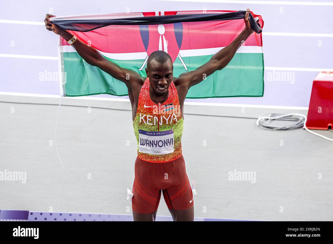 WANYONYI Emmanuel of Kenya Athletics Men's 800m Final during the ...