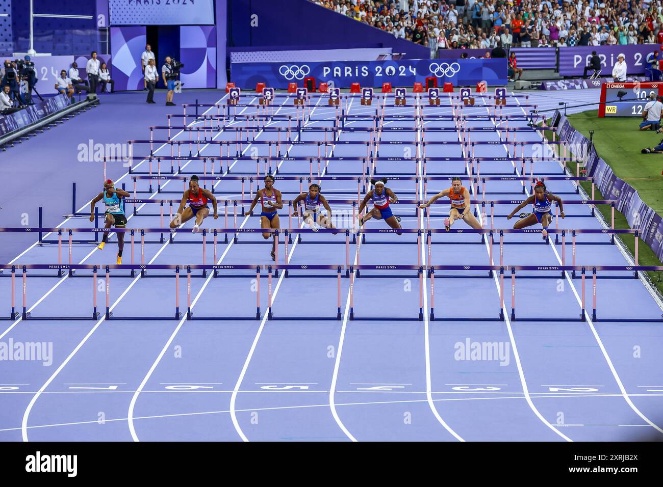 RUSSELL Masai of United States of America, SAMBA-MAYELA Cyrena of ...