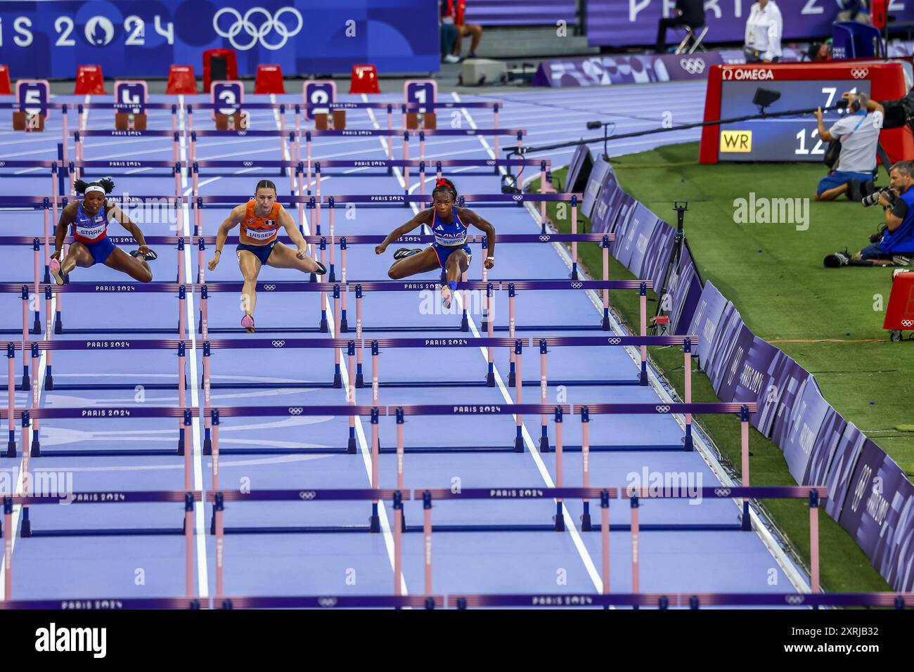 RUSSELL Masai of United States of America, SAMBA-MAYELA Cyrena of ...