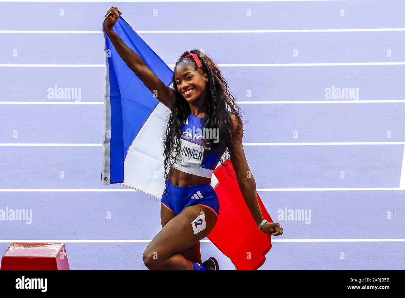 RUSSELL Masai of United States of America, SAMBA-MAYELA Cyrena of ...
