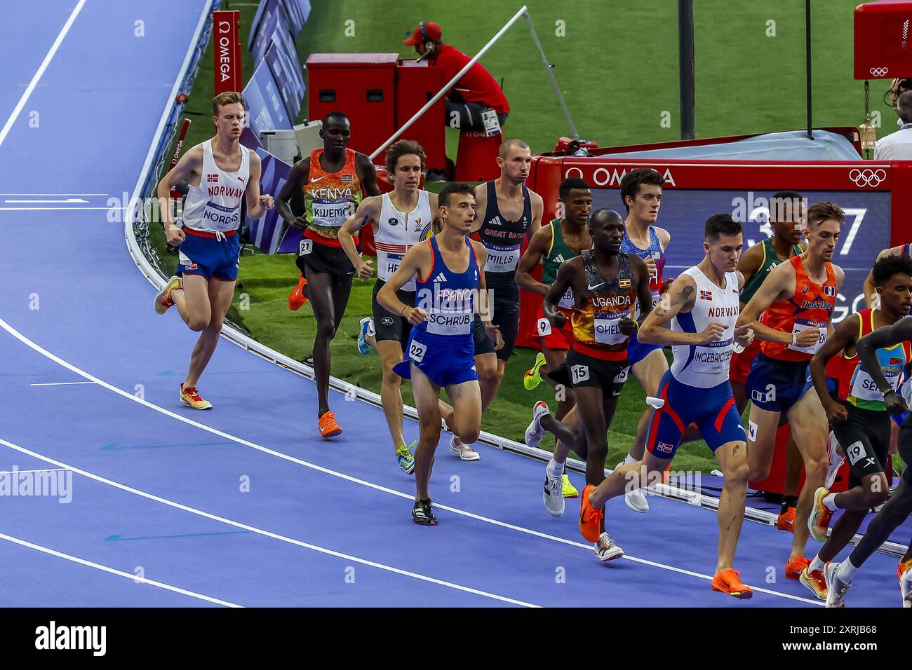 SCHRUB Yann of France Athletics Men's 5000m Final during the Olympic ...