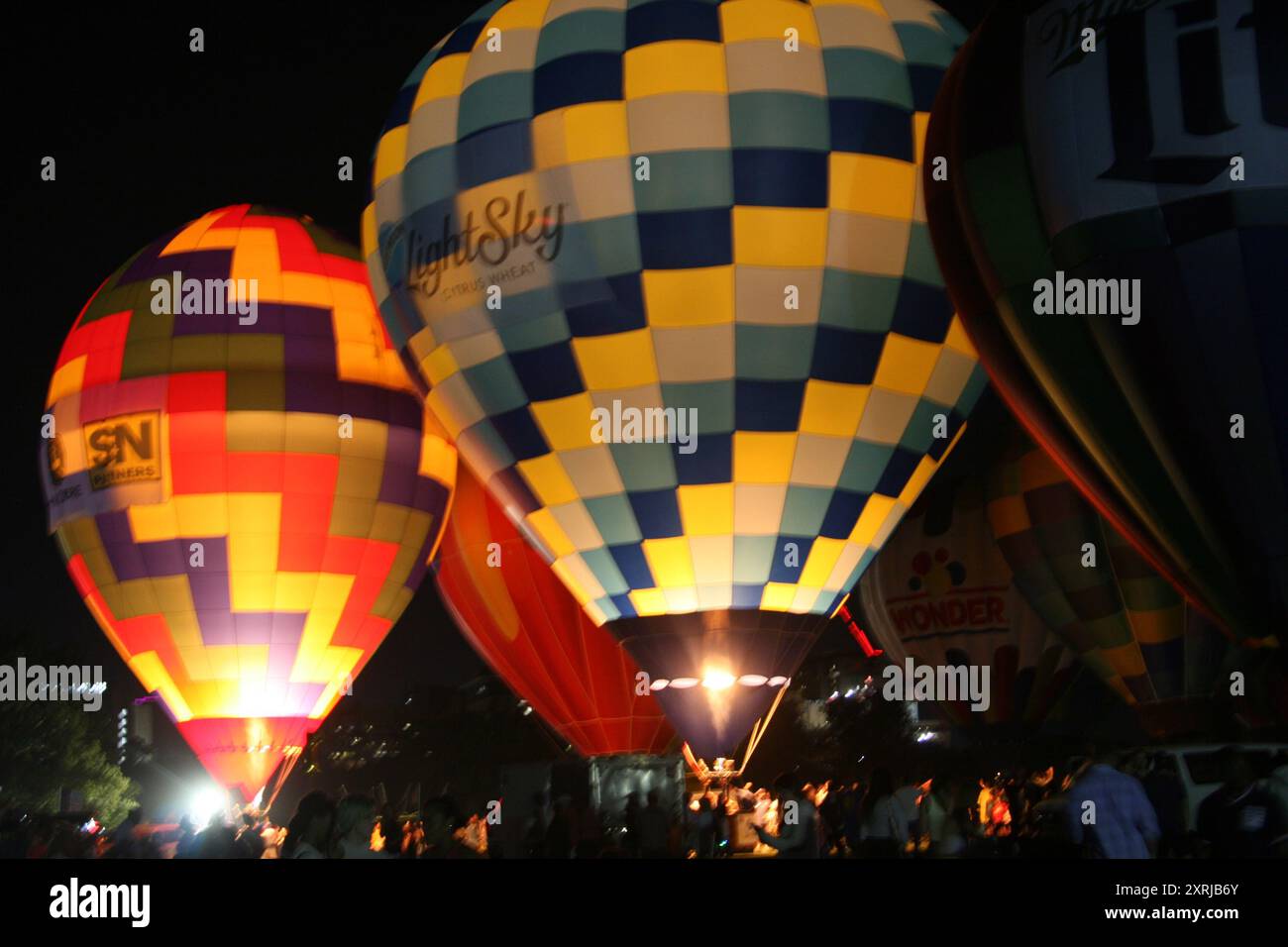 The annual Forest Park Balloon Glow is held in Forest Park-St. Louis ...