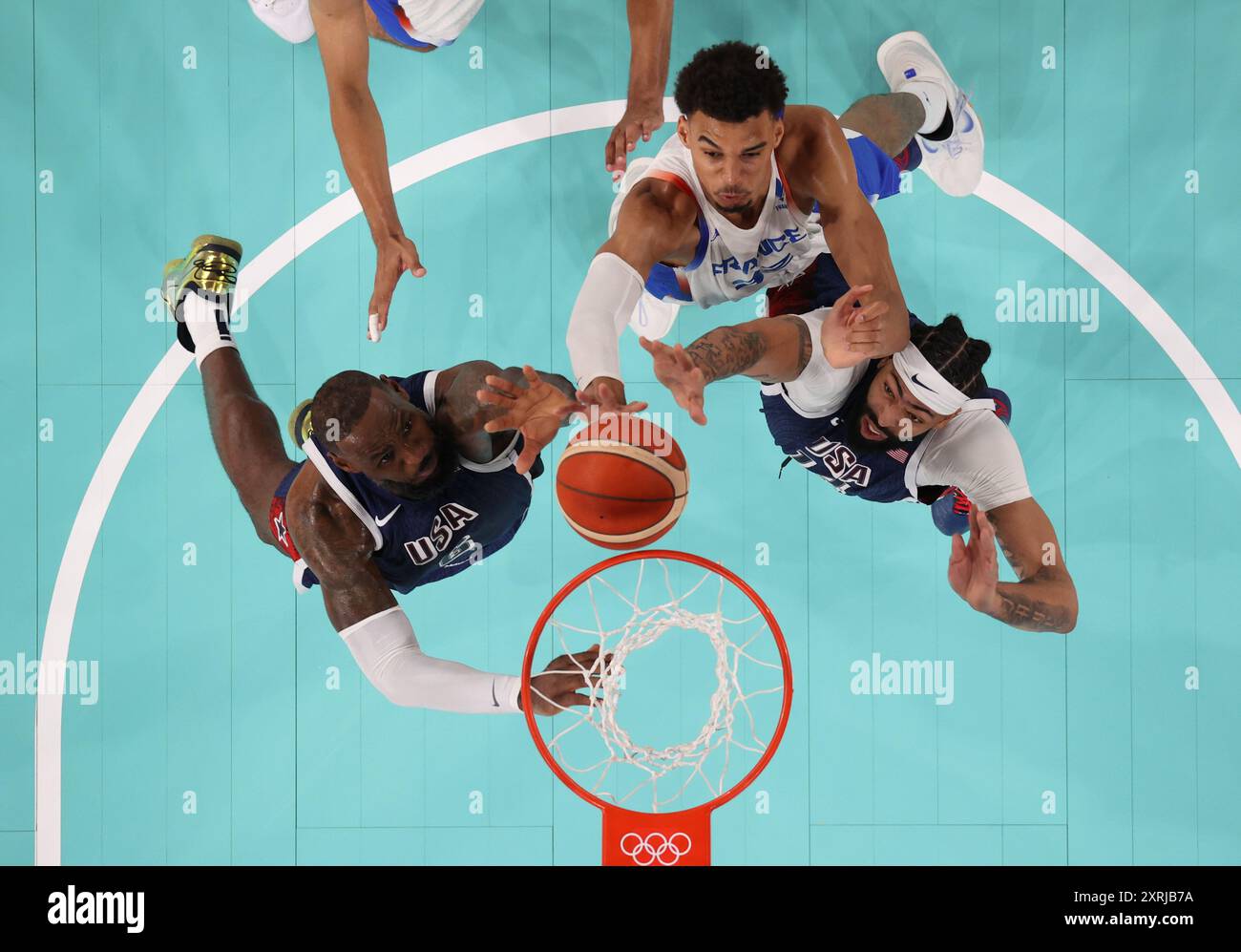 Paris, France. 10th Aug, 2024. LeBron James of the United States ...