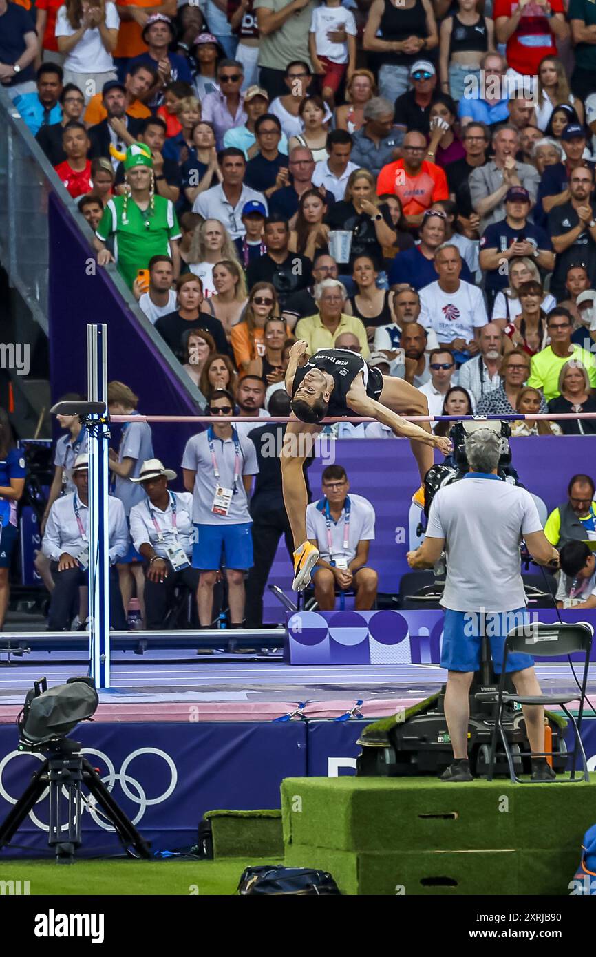 KERR Hamish of New Zealand Athletics Men's High Jump Final during the Olympic Games Paris 2024 ...