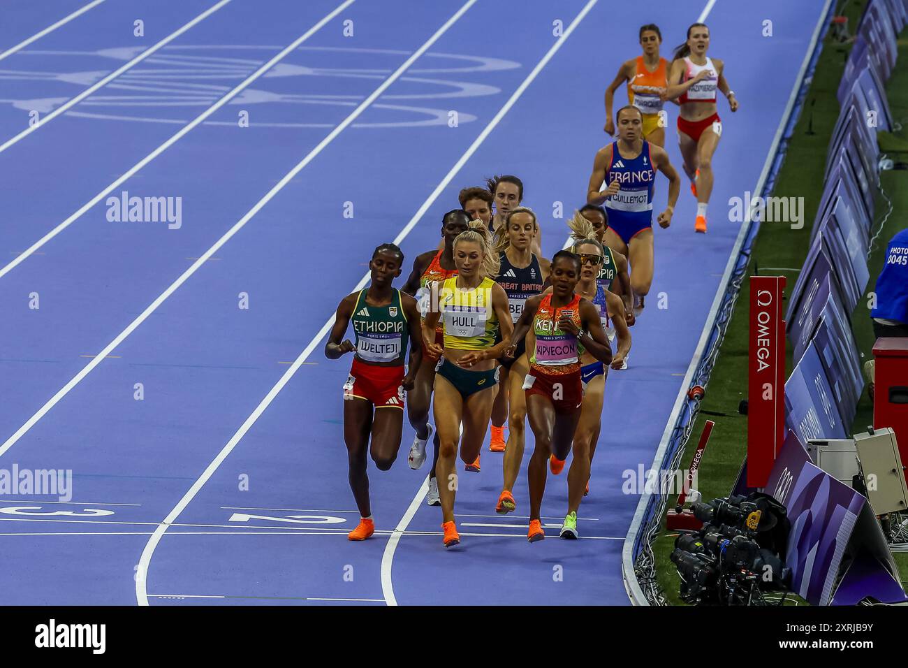 HULL Jessica of Australia TSEGAY Gudaf of Ethiopia Athletics Women's ...
