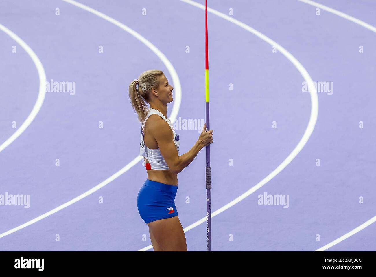 OGRODNIKOVA Nikola of Czechia Athletics Women's Javelin Throw Final ...