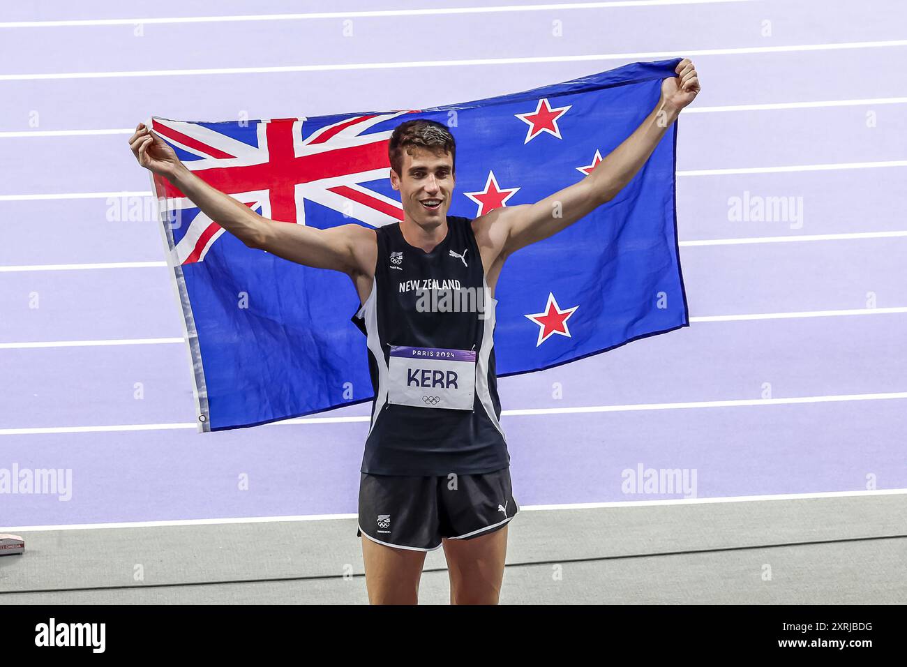 KERR Hamish of New Zealand Athletics Men's High Jump Final during the Olympic Games Paris 2024 ...