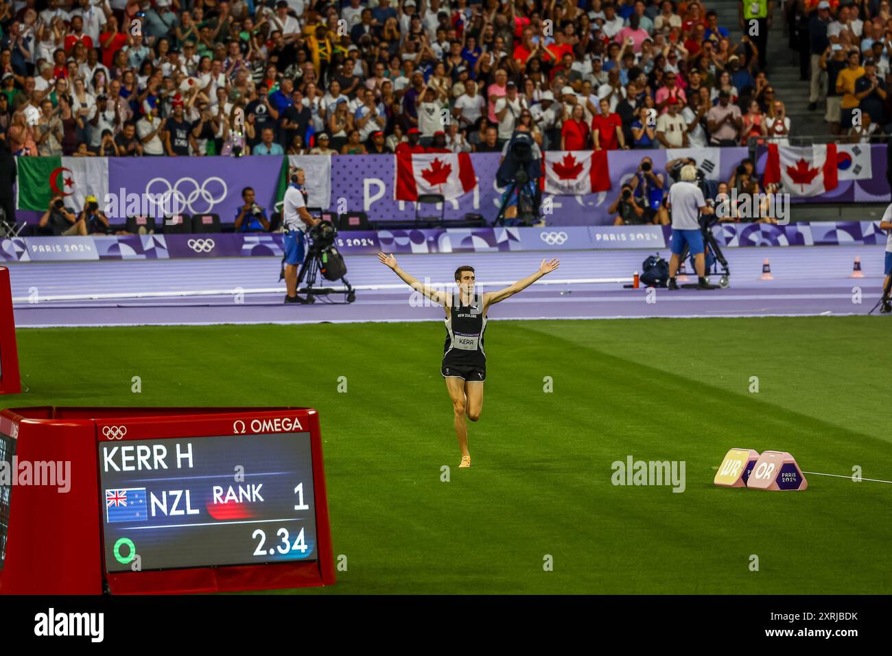 KERR Hamish of New Zealand Athletics Men's High Jump Final during the Olympic Games Paris 2024 ...