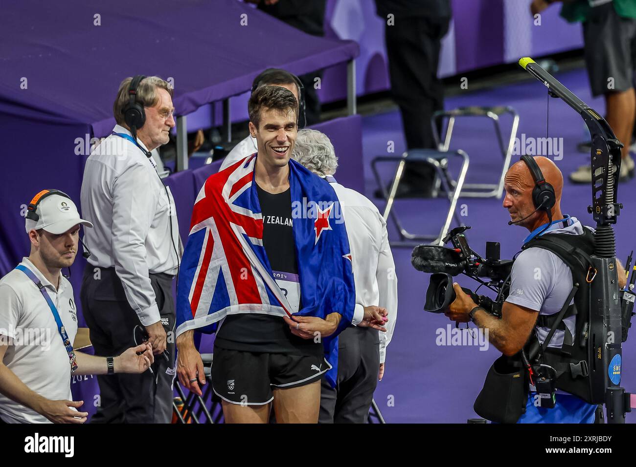 KERR Hamish of New Zealand Athletics Men's High Jump Final during the Olympic Games Paris 2024 ...