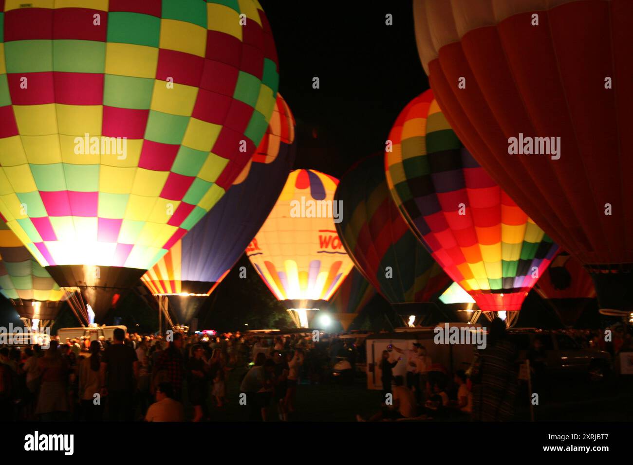 The annual Forest Park Balloon Glow is held in Forest Park-St. Louis ...