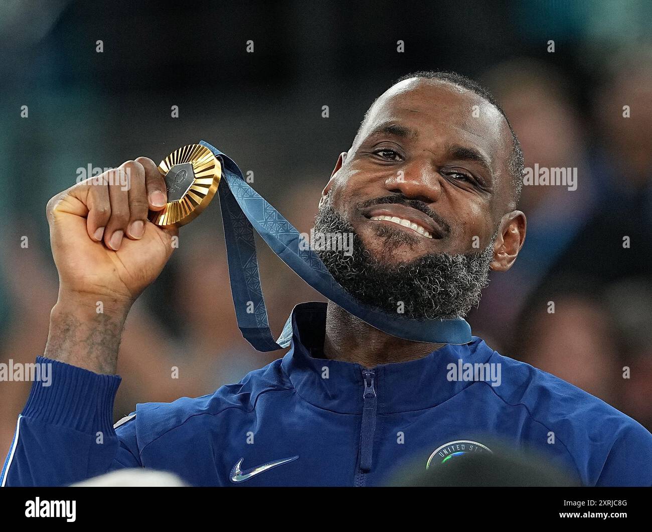 Lebron james team usa 2024 hi-res stock photography and images - Alamy