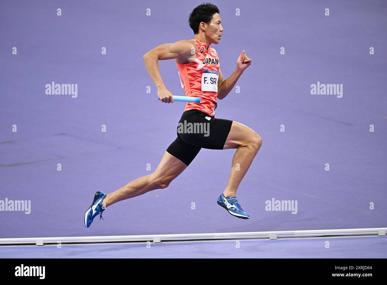 Saint-Denis, France. Credit: MATSUO. 10th Aug, 2024. Fuga Sato (JPN ...