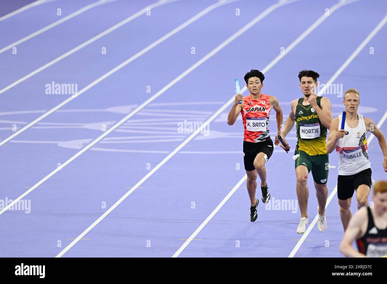 Saint-Denis, France. Credit: MATSUO. 10th Aug, 2024. Kentaro Sato (JPN ...