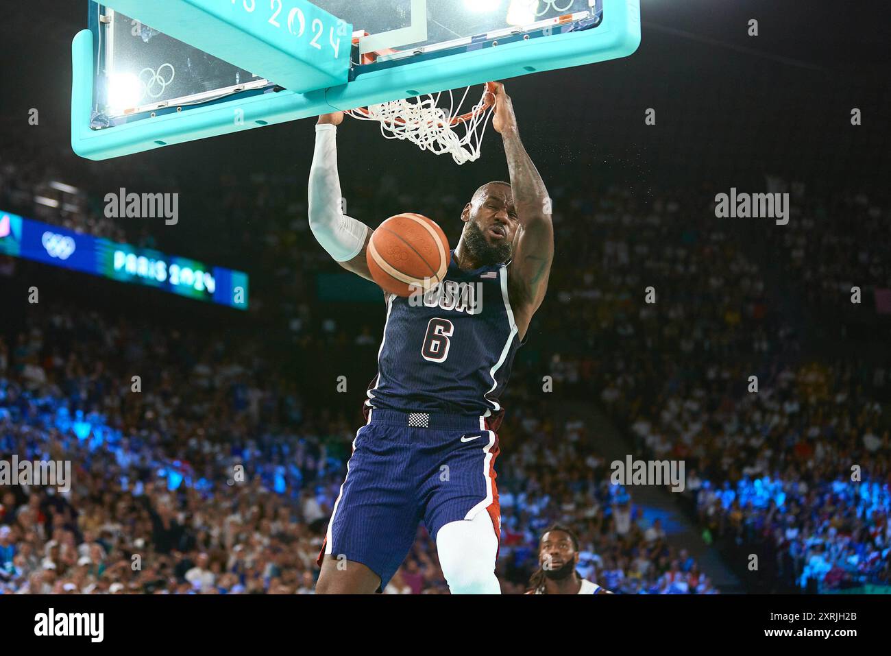 James LEBRON (6) of USA, Basketball, Men's Gold Medal Game between ...