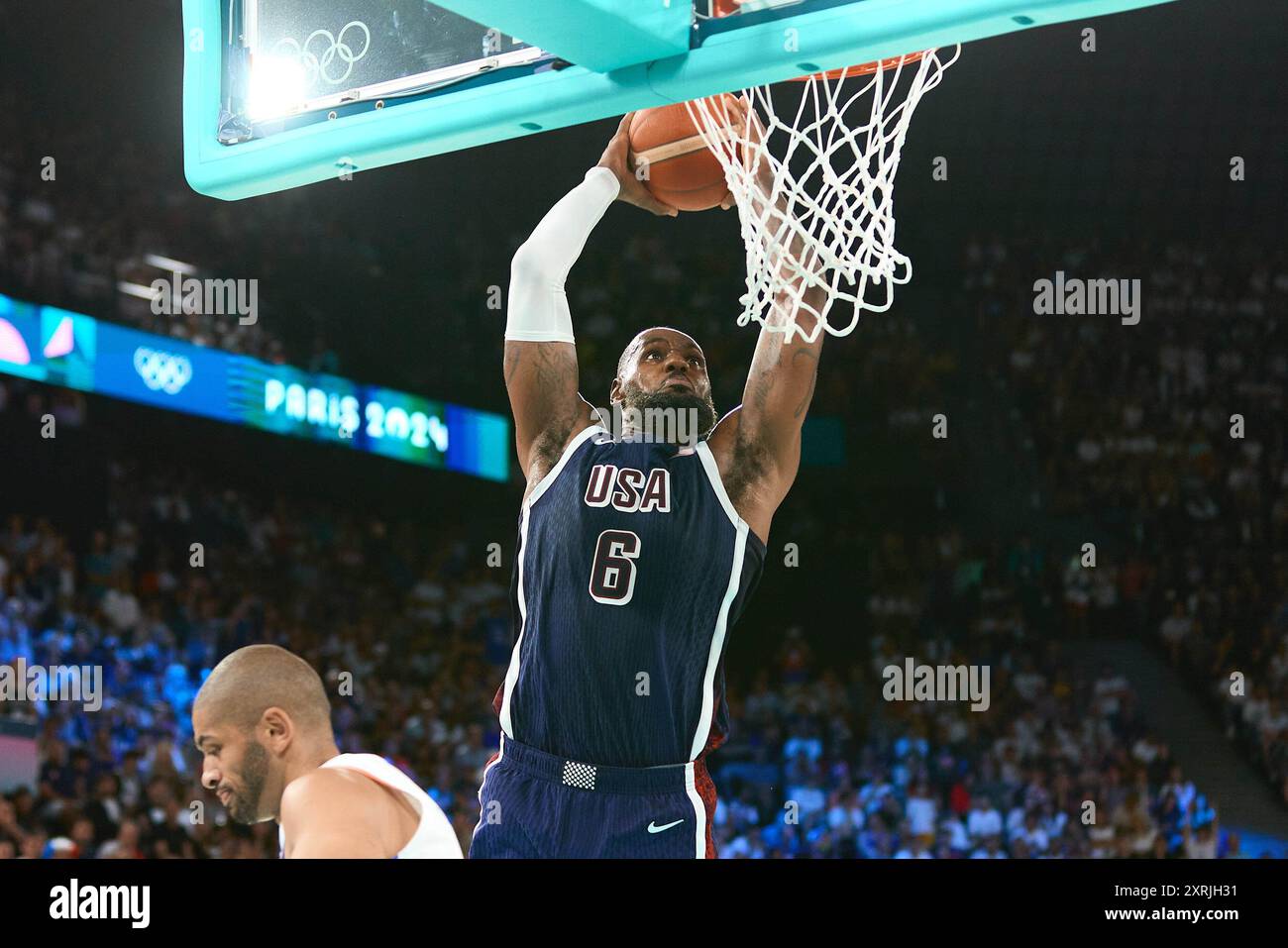 James LEBRON (6) of USA, Basketball, Men's Gold Medal Game between ...