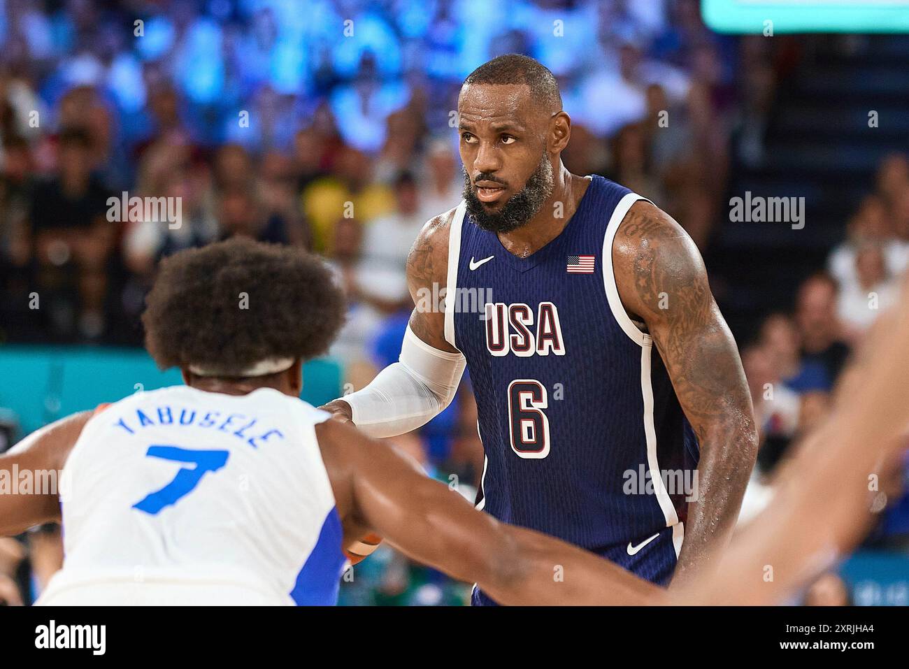 James LEBRON (6) of USA,Basketball, Men's Gold Medal Game between ...