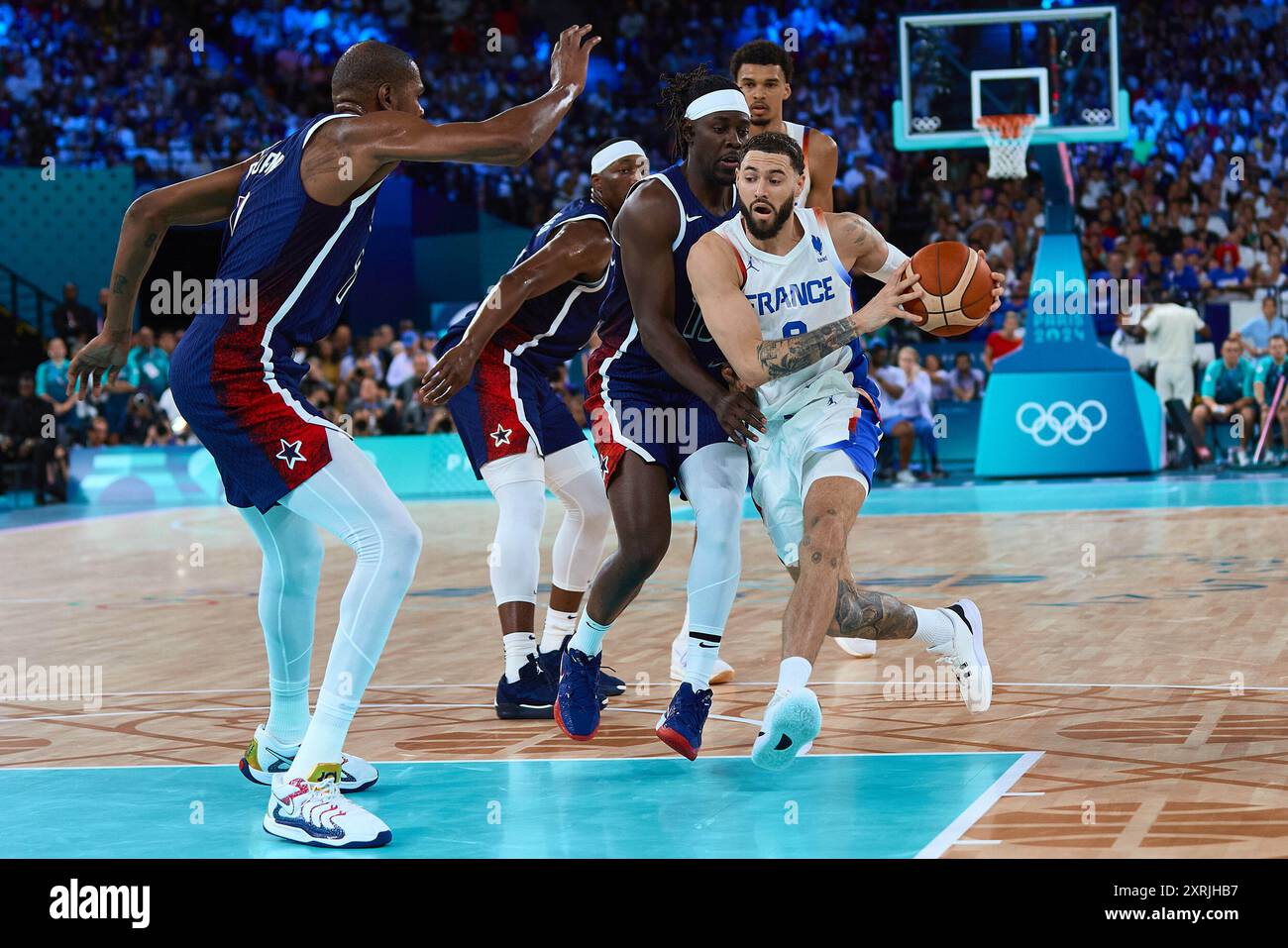 Isaia CORDINIER (8) of France,Basketball, Men's Gold Medal Game between ...