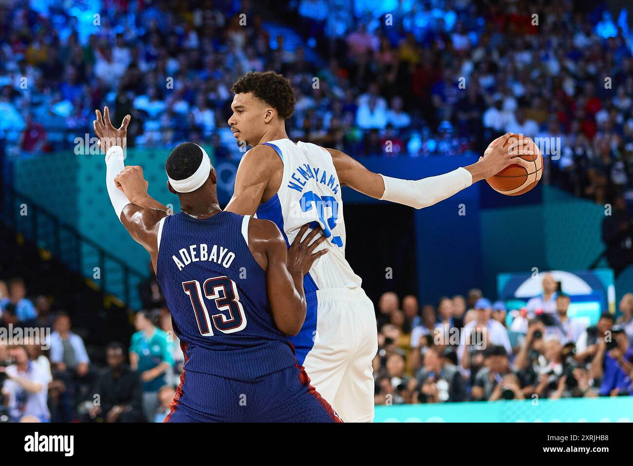 Victor WEMBANYAMA (32) of France ,Basketball, Men's Gold Medal Game ...