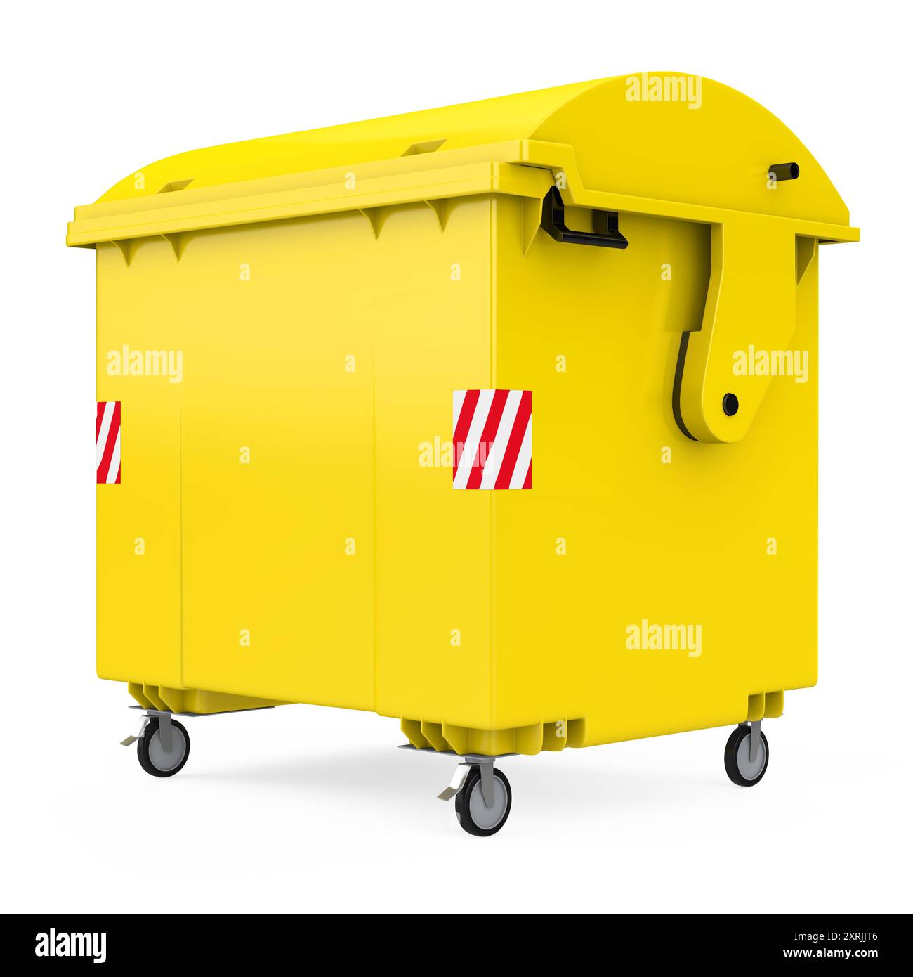 Garbage Bin Isolated Stock Photo - Alamy